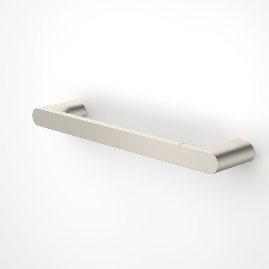 Save 6% | Buy Urbane Universal Rail Straight 400mm – Brushed Nickel Online